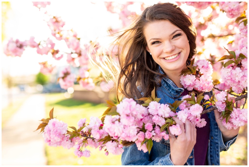 Joyful Spring Senior Session in Downtown Fredericksburg | Hope Taylor ...