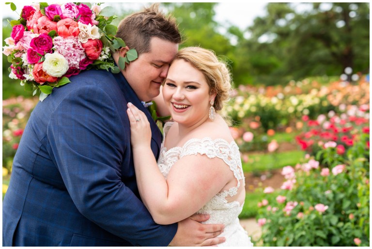 Preppy Pink Wedding at Norfolk Botanical Gardens | Hope Taylor Photography
