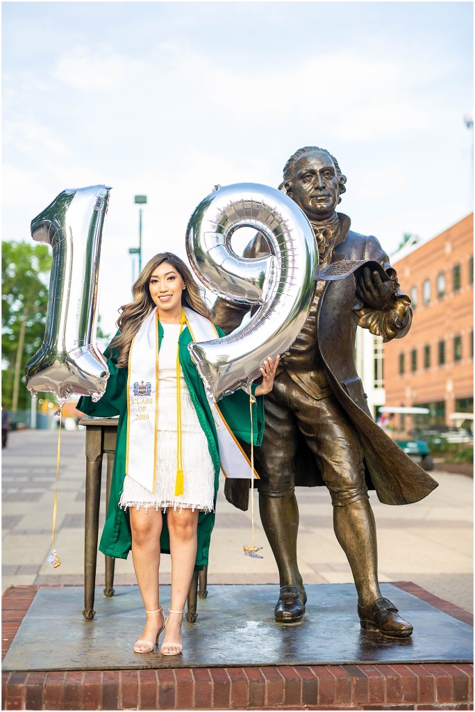 George Mason University Senior Session | Hope Taylor Photography
