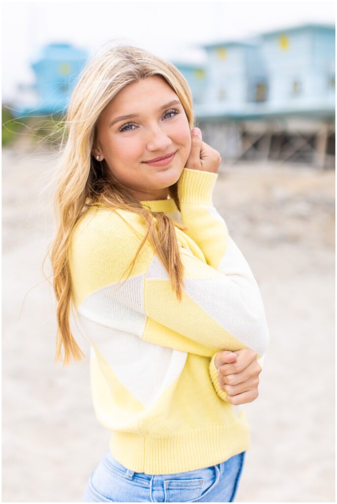 Kora's Senior Portraits at The Flower Fields | Hope Taylor Photography