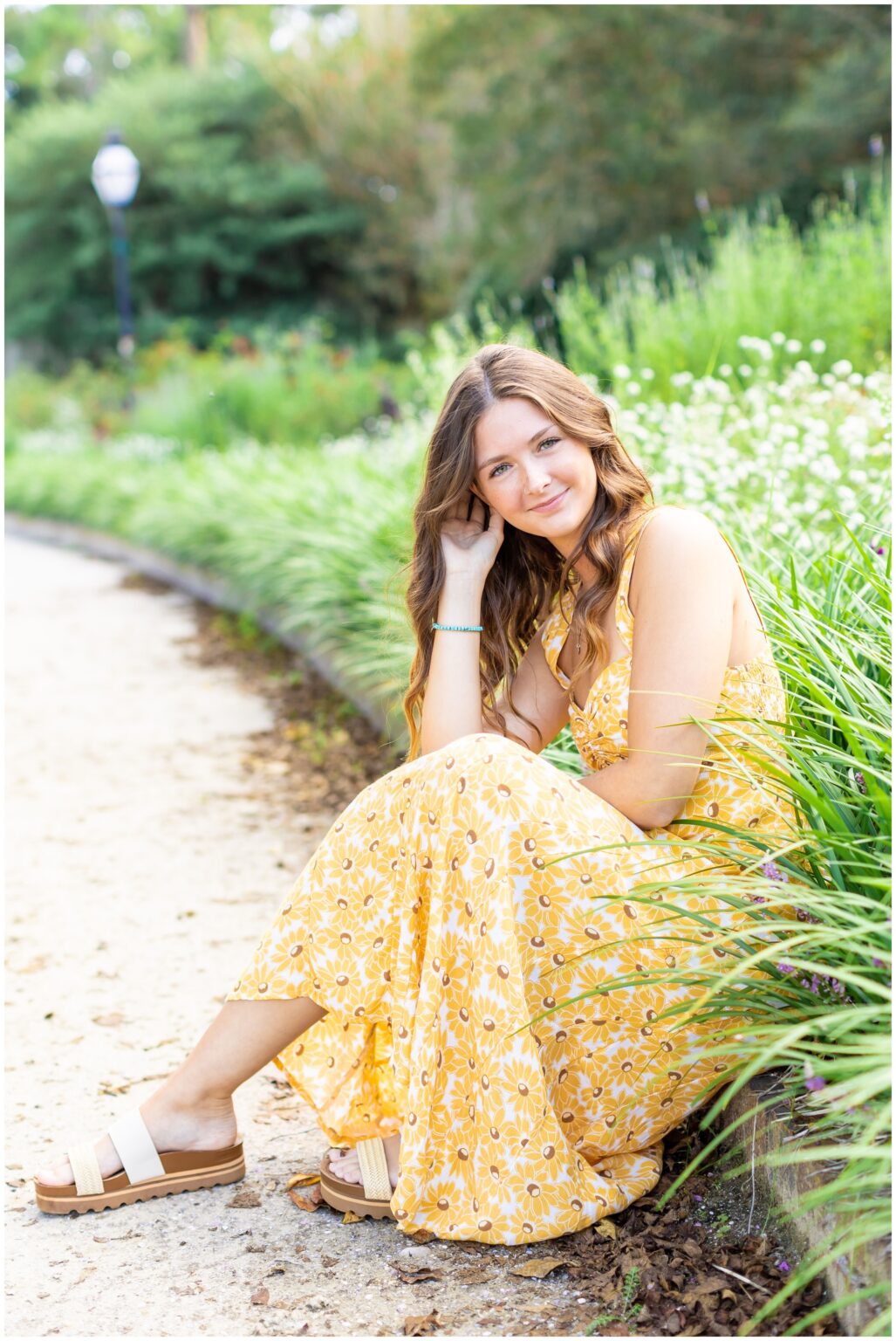 Kennedi's Fall Senior Portraits at Hampton Park | Hope Taylor Photography