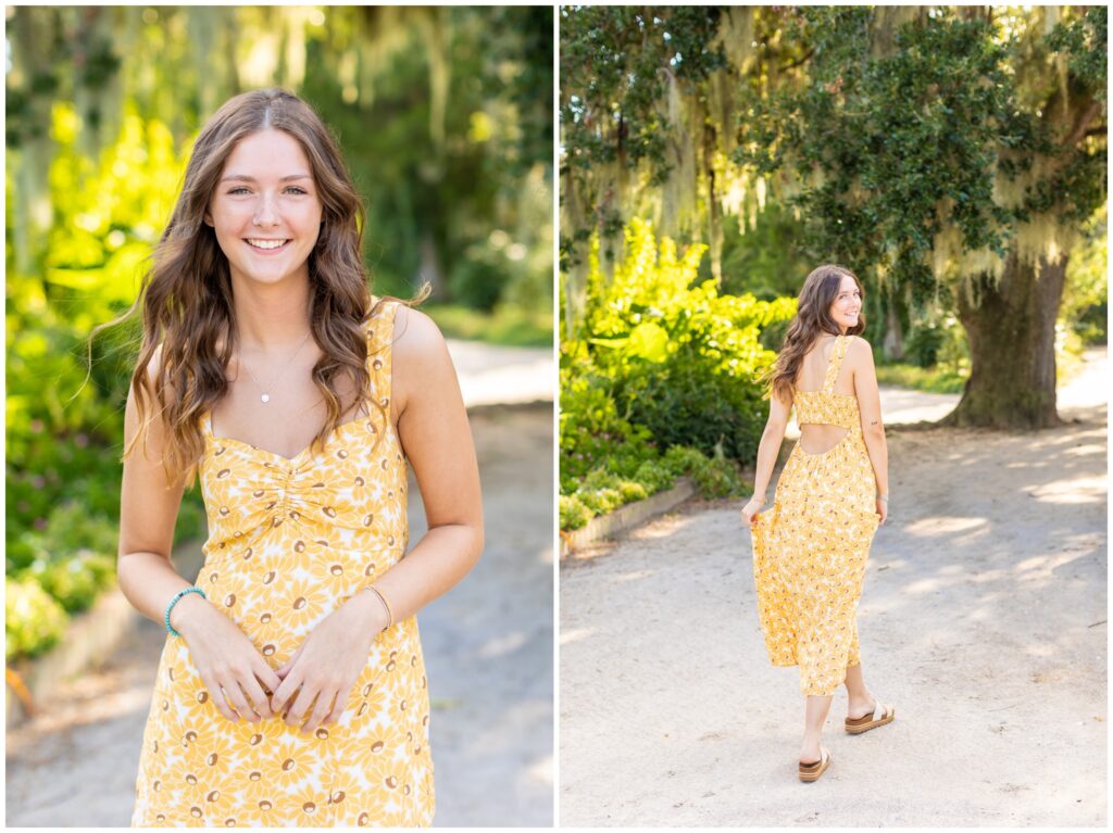 Kennedi's Fall Senior Portraits at Hampton Park | Hope Taylor Photography