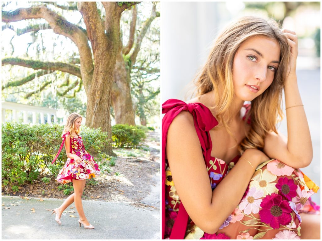 Adaline's Forsyth Park + Tybee Island Senior Portraits | Hope Taylor ...