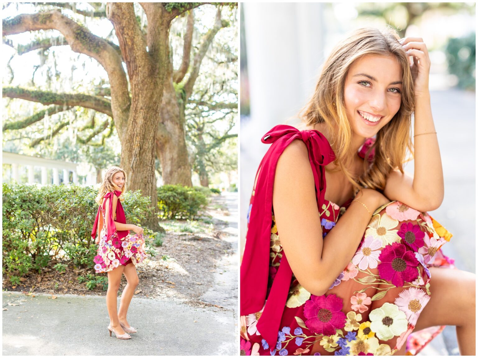 Adaline's Forsyth Park + Tybee Island Senior Portraits | Hope Taylor ...