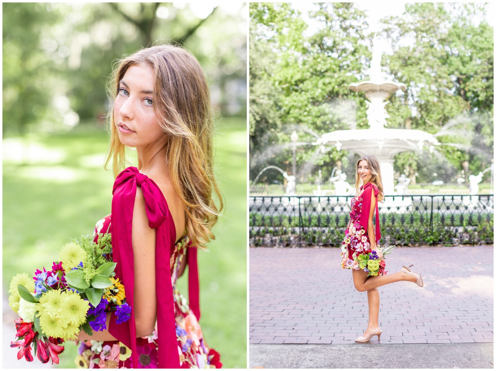 Adaline's Forsyth Park + Tybee Island Senior Portraits | Hope Taylor ...