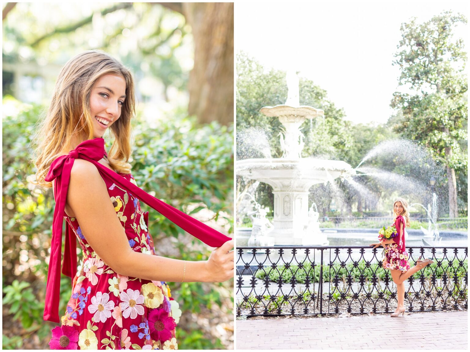 Adaline's Forsyth Park + Tybee Island Senior Portraits | Hope Taylor ...