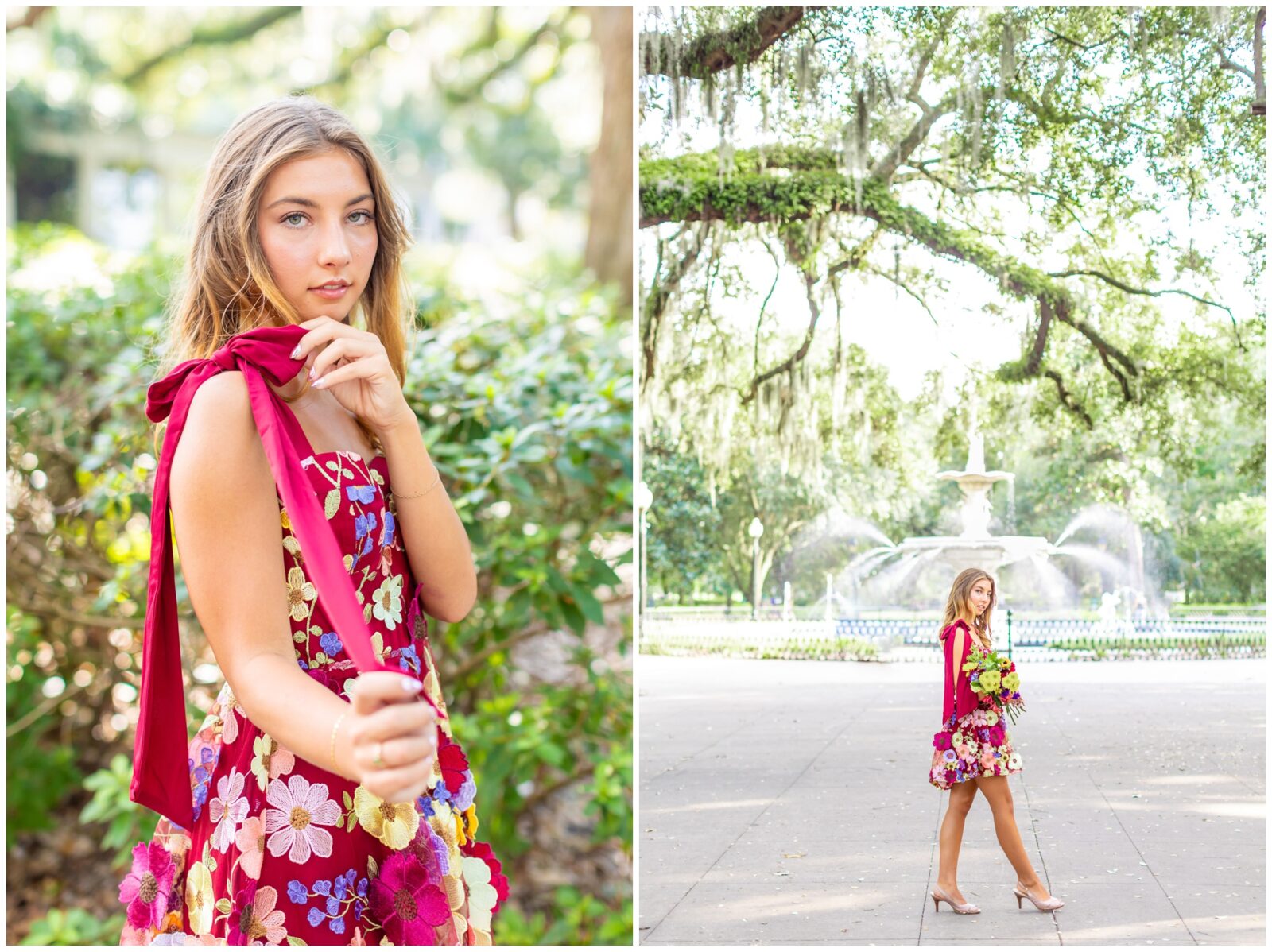 Adaline's Forsyth Park + Tybee Island Senior Portraits | Hope Taylor ...