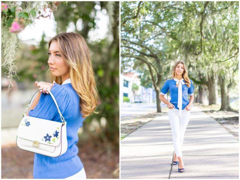 Adaline's Forsyth Park + Tybee Island Senior Portraits | Hope Taylor ...