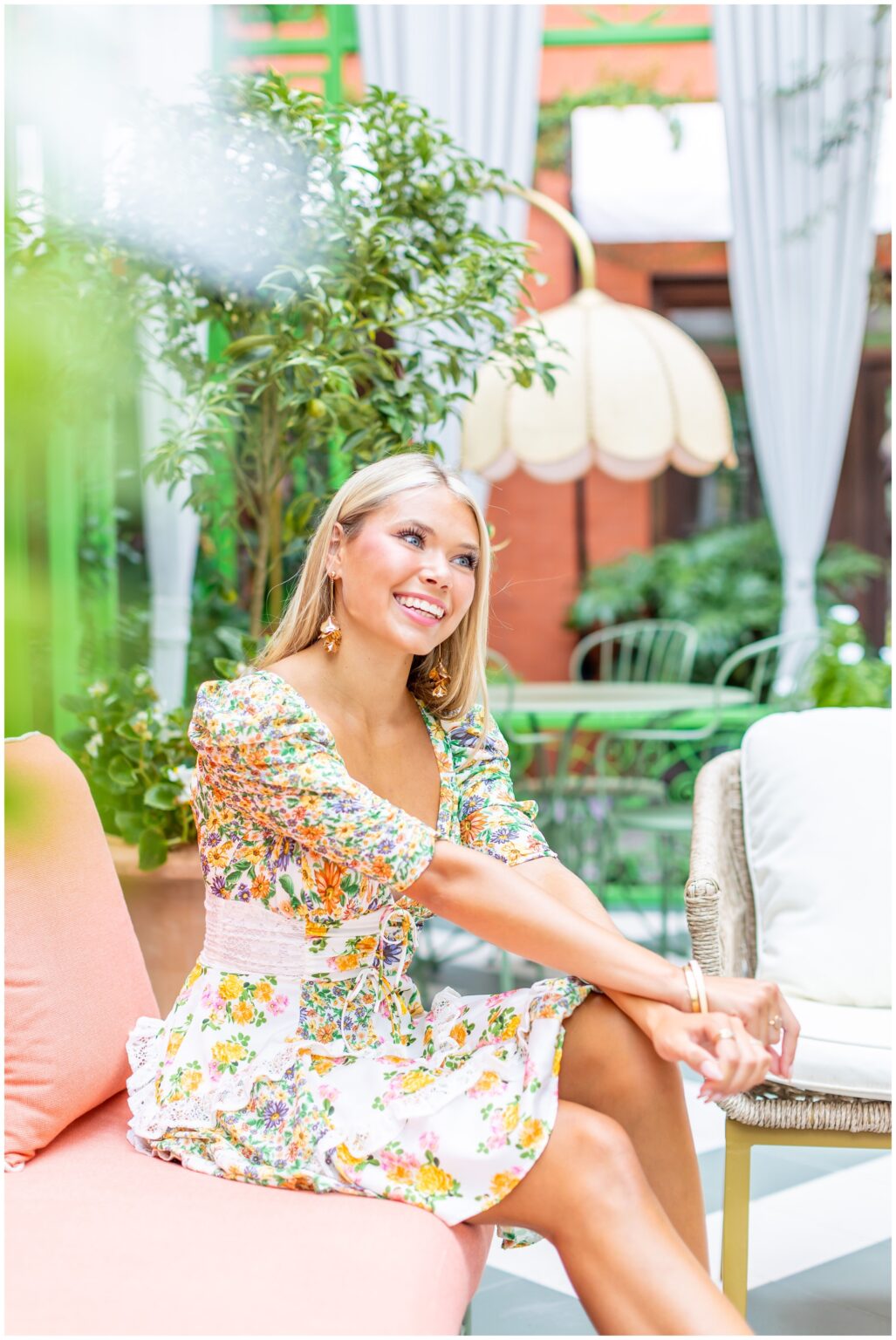 Hannah's Savannah Senior Portraits at Hotel Bardo | Hope Taylor Photography
