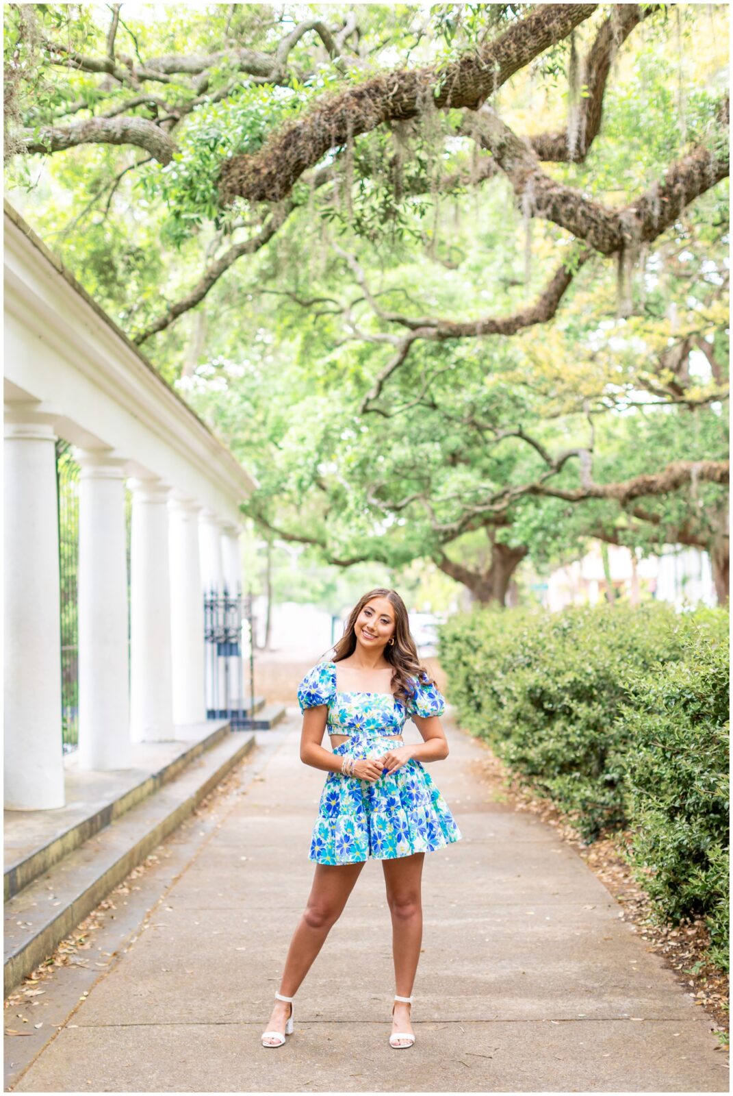Caitlyn's Spring Senior Portraits at Forsyth Park + Tybee | Hope Taylor ...